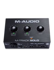 M-Audio M-Track Solo USB Audio Interface – iPlay MusicCenter